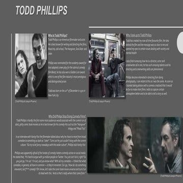 Todd Phillips | PPT