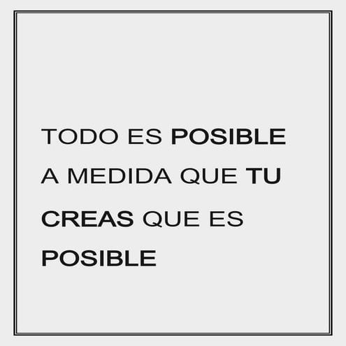 Todo es posible | DOCX