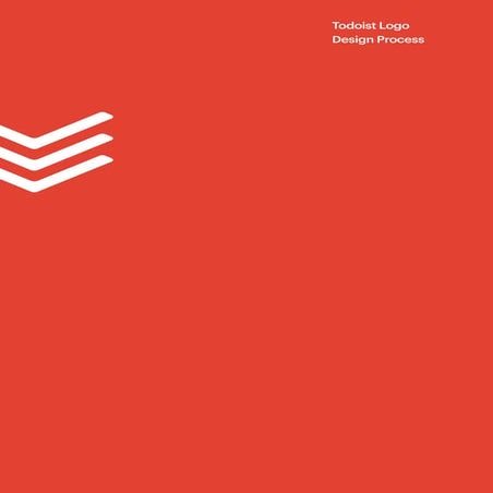 Todoist Logo Design Process | PDF
