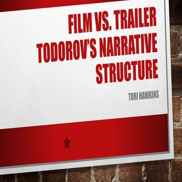 Todorov - trailers | PPT