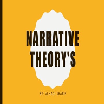 Todorov's narrative theory | PPT