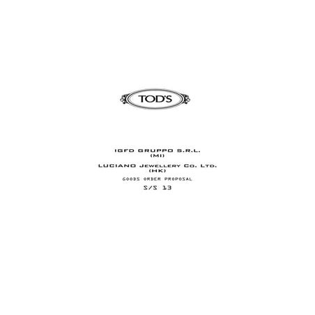 Tods | PDF