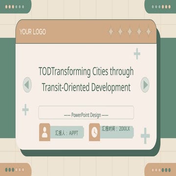 Transit Oriented Development - TOD - Human Settlement Planning ...
