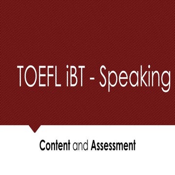 TOEFL iBT - Speaking Questions Instructional Tips.pptx