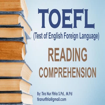 TOEFL (Reading) | PDF
