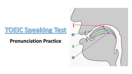 TOEIC Speaking Practice - Basic Picture Description | PPT ...