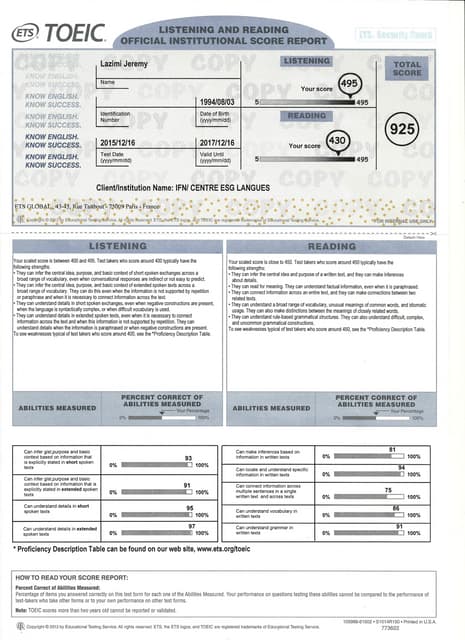 JCU Transcript | PDF