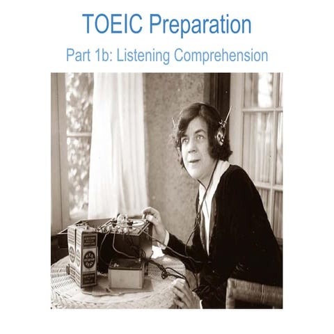Toeic 1b(2) | PPT