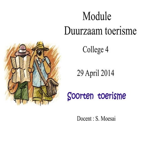 Soorten toerisme | PPTX