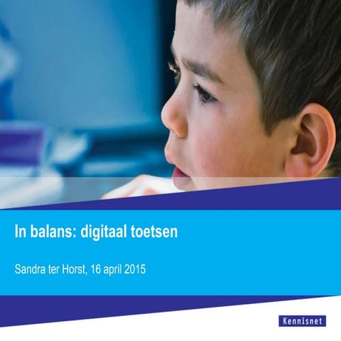 Digitaal Toetsen: tips bij implementatie