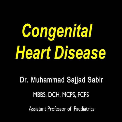 Tetralogy of Fallot (TOF) | PPTX
