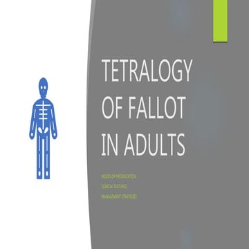 Tof in adults | PPT