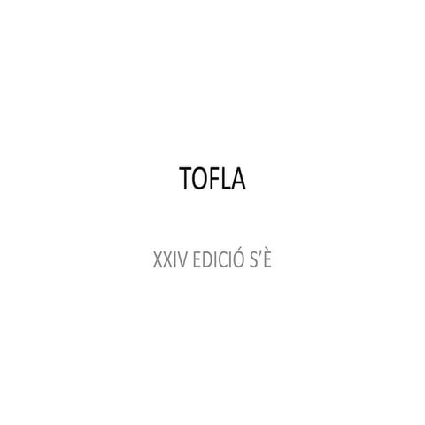 Tofla | PPTX