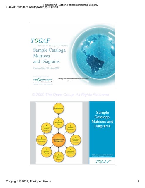Togaf 9 template business footprint diagram | PPT | Logistics | Business