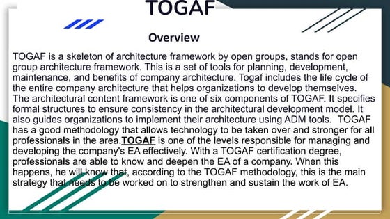 Difference Between TOGAF 9 and TOGAF 10 | PDF