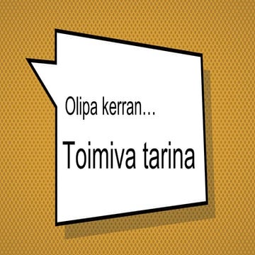 Pelirajat'on - Toimiva tarina | PPTX