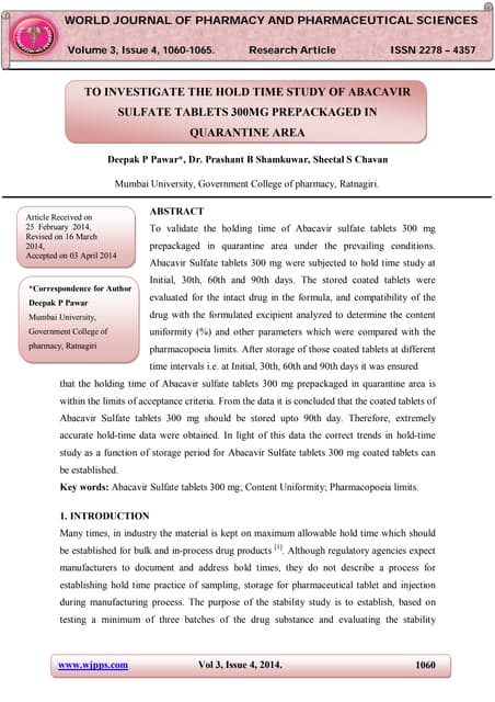 Hold time study protocol of sterilized garments for their sterility | DOCX