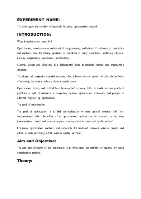 The geiger muller tube experiment . | DOCX