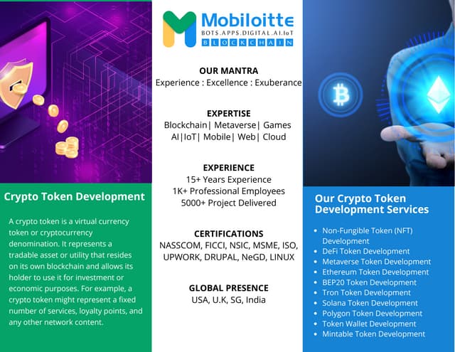 Cryptocurrency Token Development Ppt