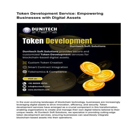 Token Development Service_ Empowering Businesses with Digital Assets.pdf