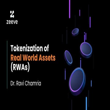 What Is Tokenization Of Real World Assets Pdf