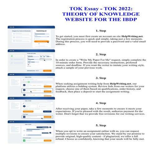 TOK Essay - TOK 2022 THEORY OF KNOWLEDGE WEBSITE FOR THE IBDP | PDF