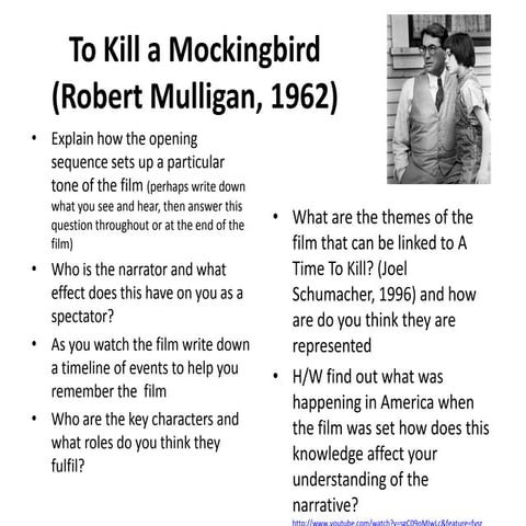 To kill a mockingbird | PPT