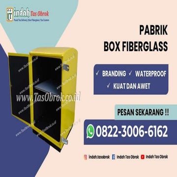 WA/TELP : 0822-3006-6162, Penjualan Fiberglass Delivery Box, Penjualan ...