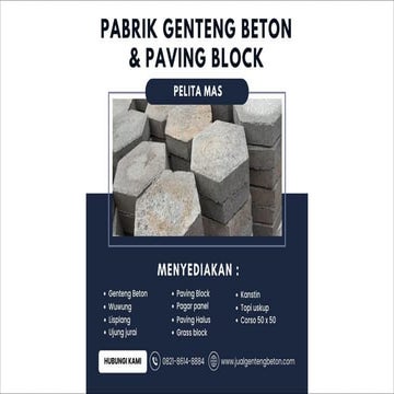 Toko paving block conbloc Blimbing | PDF