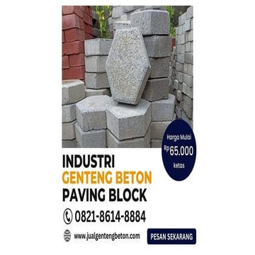 Toko paving block ukuran besar Klojen | PPT