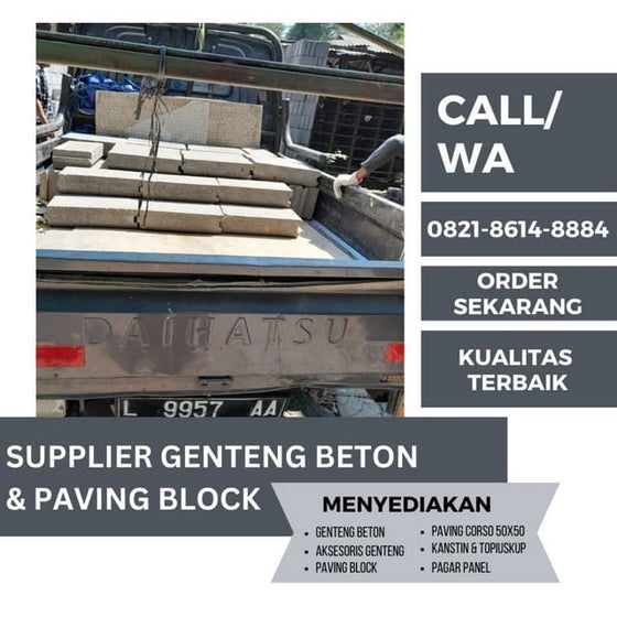 Penyedia Warna Paving Block Taman | PPTX