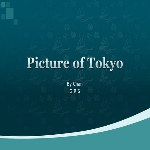 Tokyo city | PPT