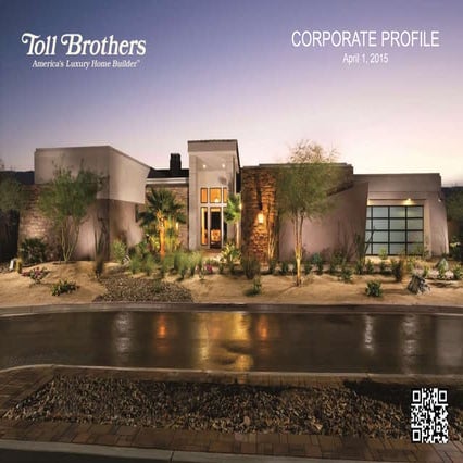 Toll Brothers Corporate Profile | PPTX