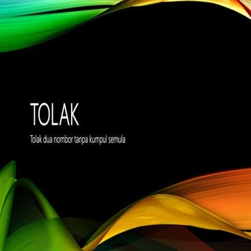 Tolak | PPTX