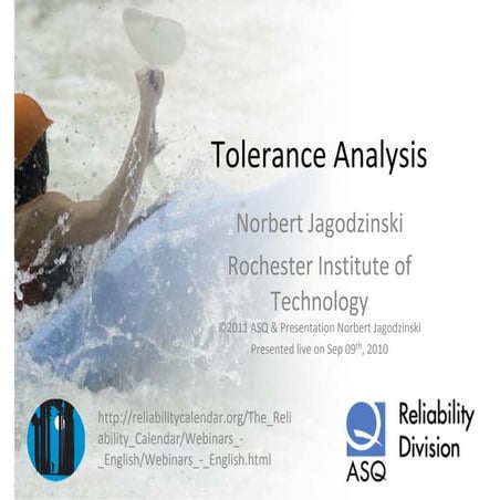 Tolerance Analysis | PDF