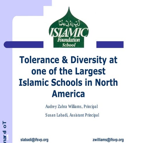 Tolerance and diversity_at_ifs | PPT