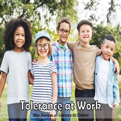 Tolerance at Work | PDF | Christianity | Religion & Spirituality