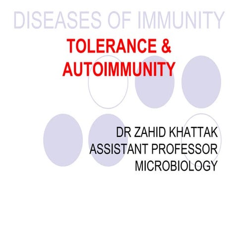Autoimmunity | PPTX