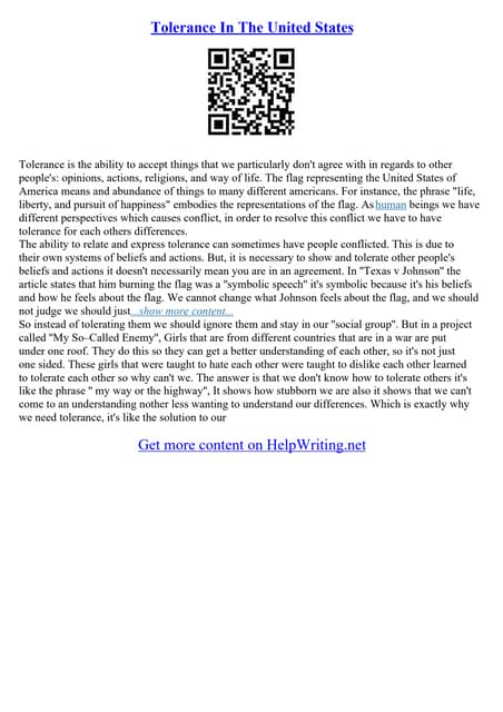 Religious Tolerance Essays | PDF