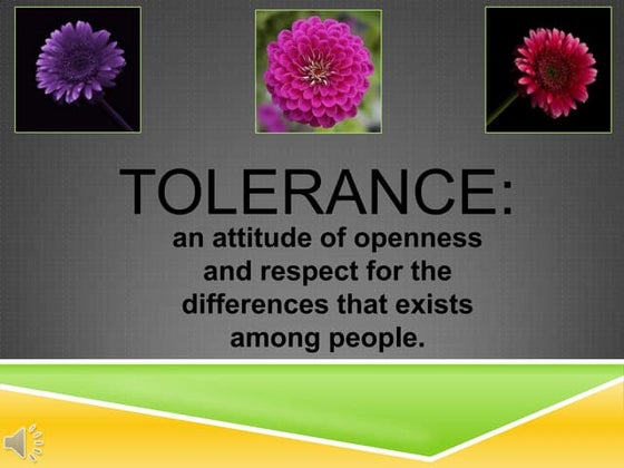 Tolerance | PPT