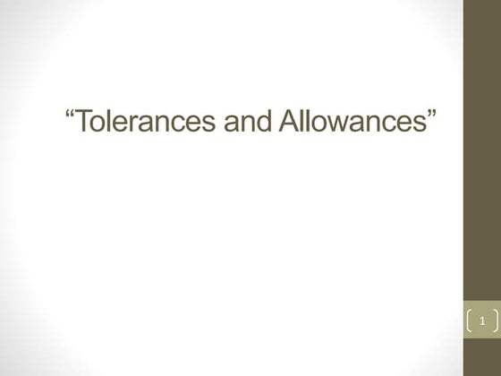 types of tolerances, examples and definition .ppt | 3-D Graphics ...