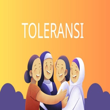 Toleransi antar umat beragama dalam kehidupan bermasyarakat..pptx