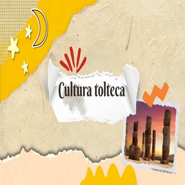 Cultura Tolteca, en esta presentación da características | PDF