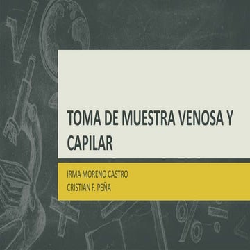 Diapositivas toma de muestra | PPTX