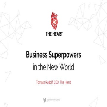 Business Superpowers in the New World | PPT
