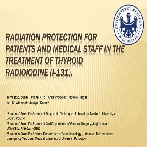 Dosimetry-guided i-131 treatment | PDF