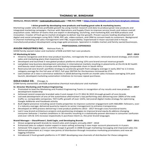 Tom bingham cv | PDF