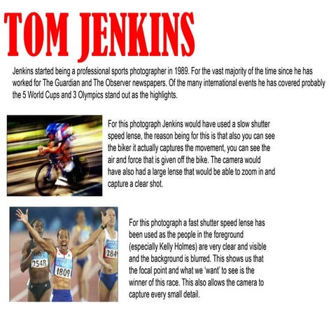 Tom jenkins | PPTX