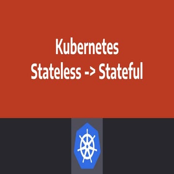 Kubernetes Summit 2018 Kubernetes Stateless Stateful Ppt 4860
