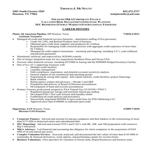 Tom McNulty June 2011 | PDF